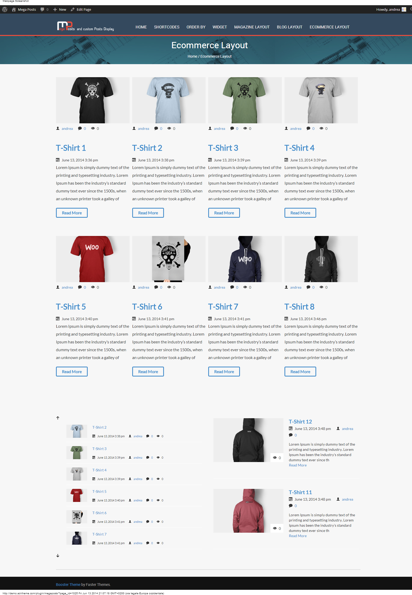 Mega Posts and Custom Posts Display WP Plugin by ad-theme | CodeCanyon
